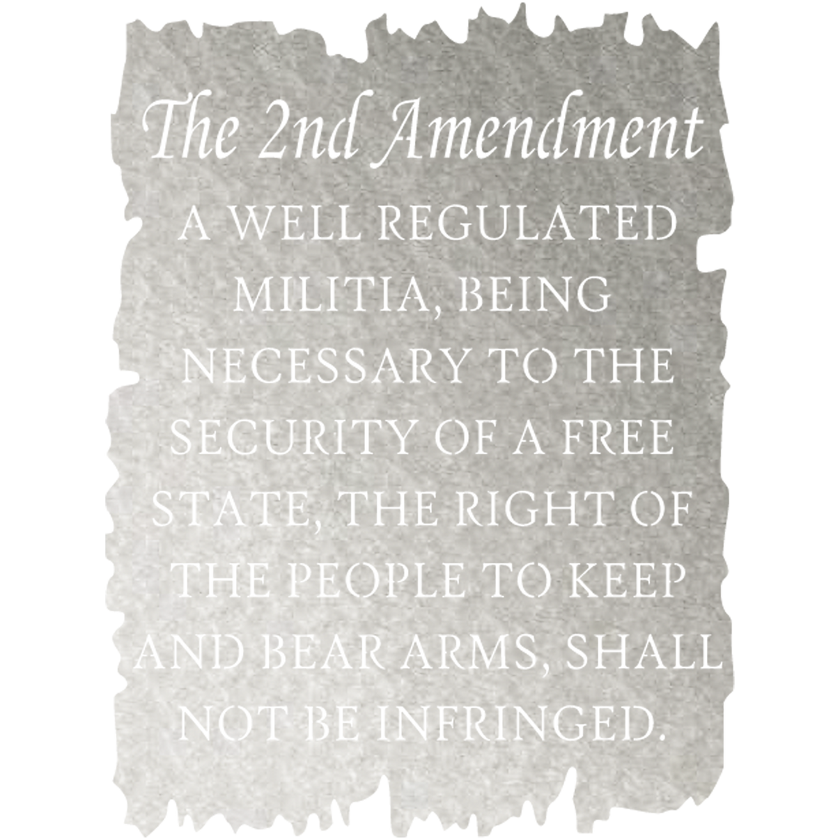 The 2nd Amendment - Metal Wall Art - Badger Steel USA – Badger Steel ...