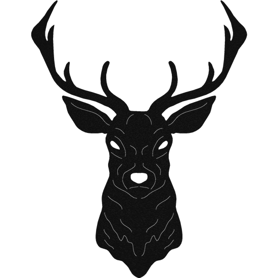 Deer Mount - Metal Wall Art - Badger Steel USA – Badger Steel USA. WI LLC