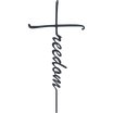 Freedom Cross - Metal Wall Art - Badger Steel USA – Badger Steel USA ...
