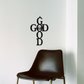 God is Good Cross - Metal Wall Art - Badger Steel USA – Badger Steel ...