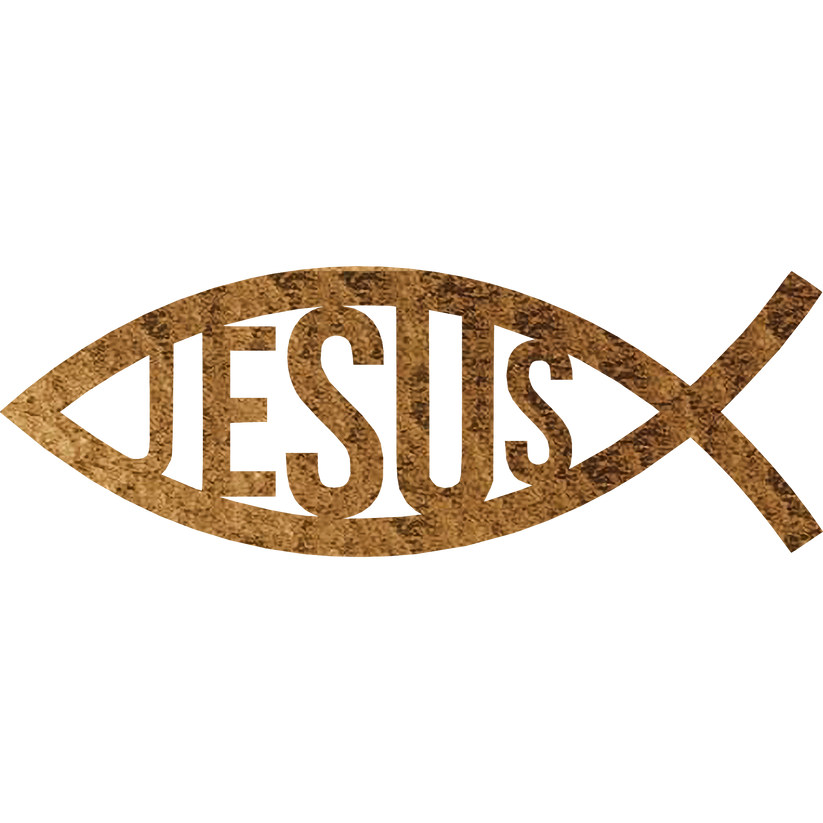 Jesus Fish - Metal Wall Art - Badger Steel USA – Badger Steel USA. WI LLC